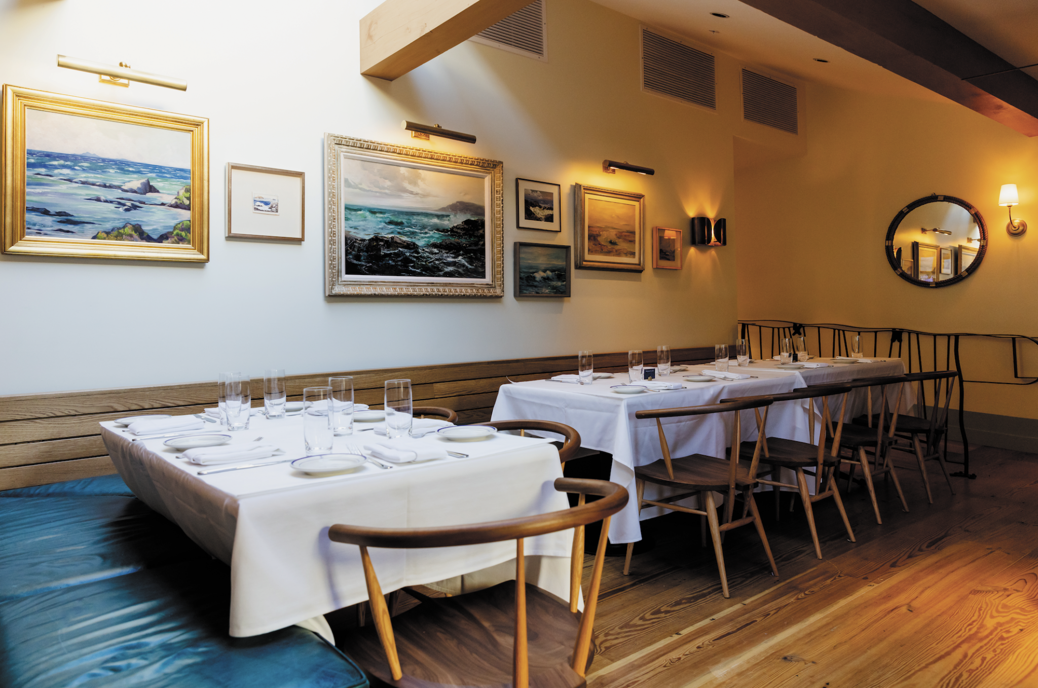 Restaurant Design: Clark's Oyster Bar Montecito by Lambert McGuire Design | California Home+Design