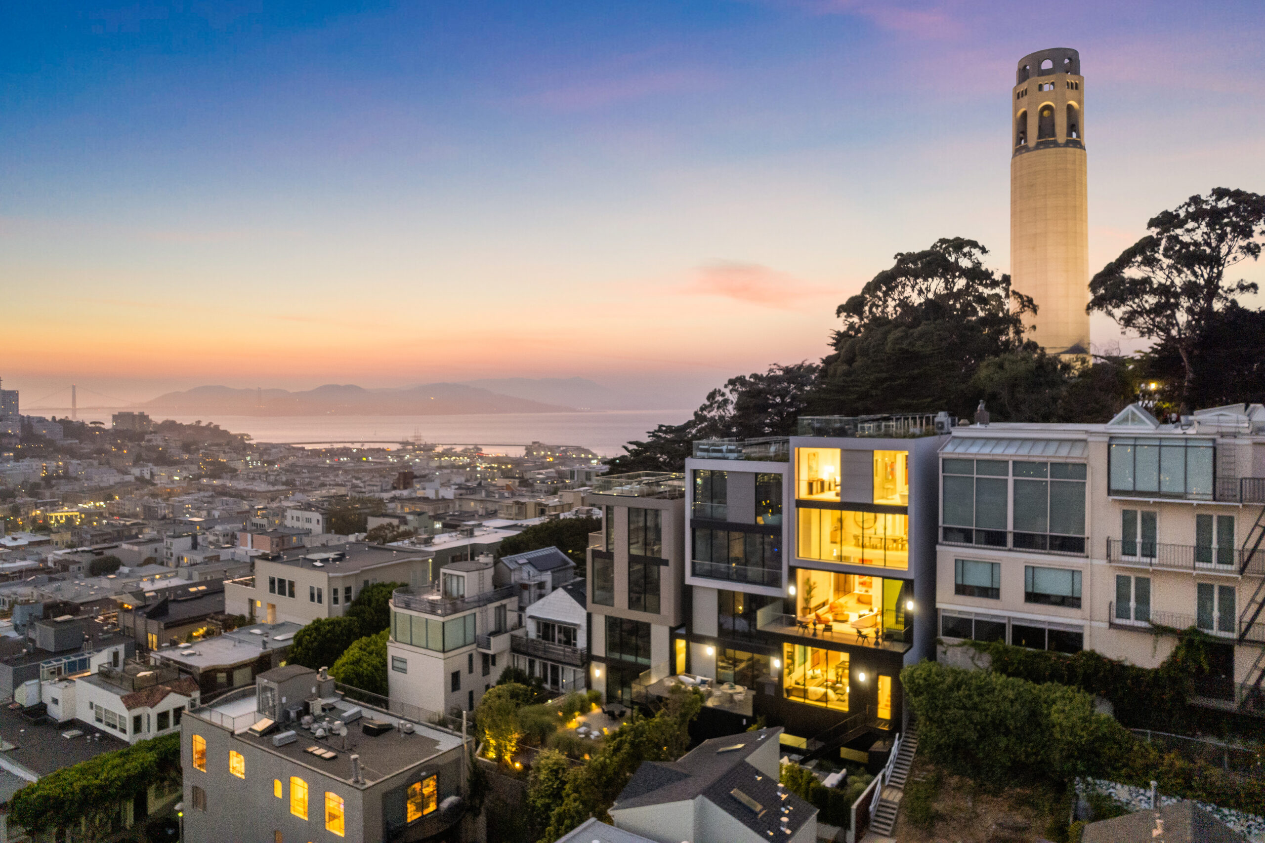 Postcard Views From Telegraph Hill, $8.5M | California Home+Design